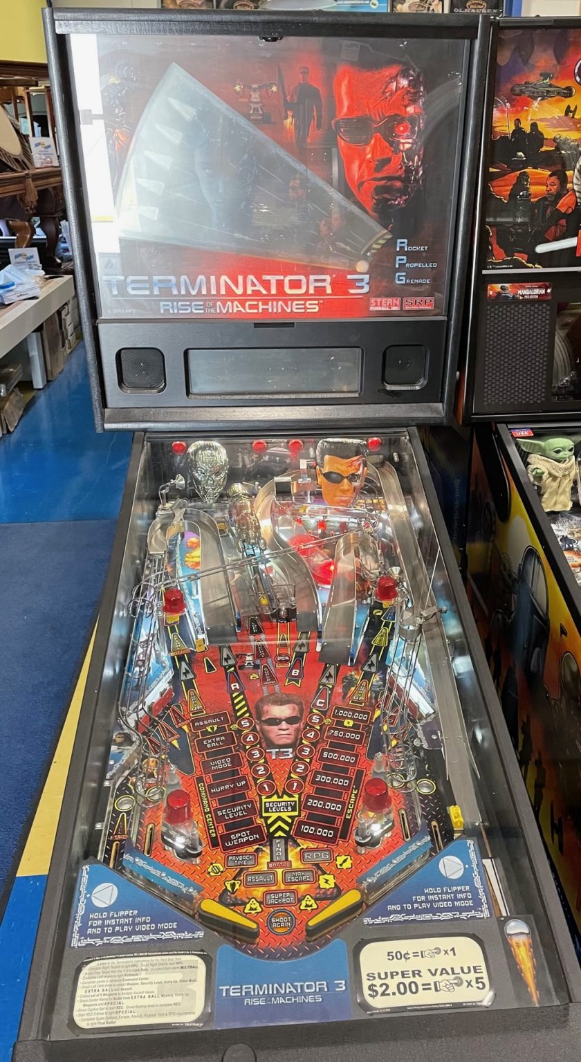 Terminator 3 Pinball - Sun Fun Amusements